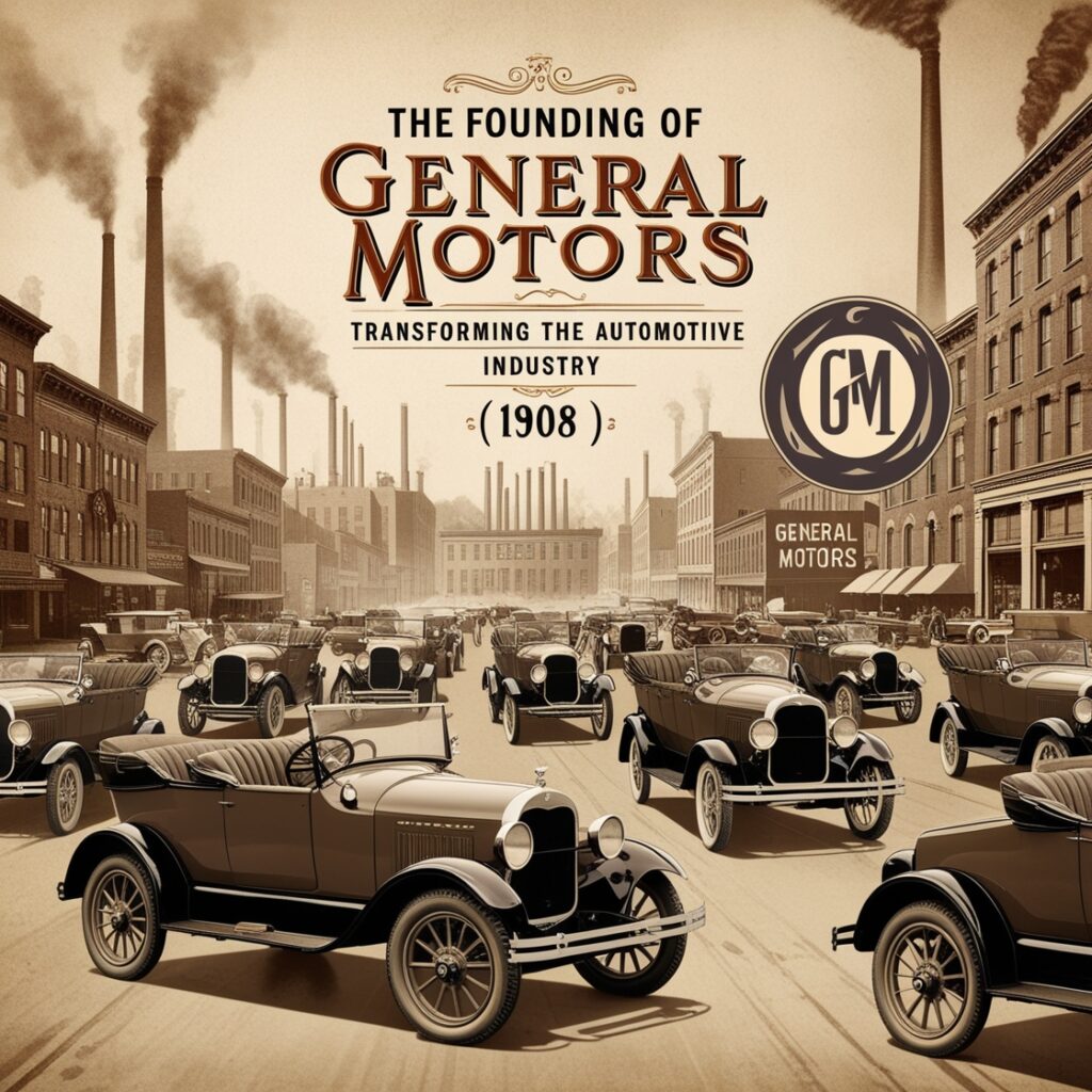 General Motors Founded : Revolutionizing Automotive Industry | Industry ...