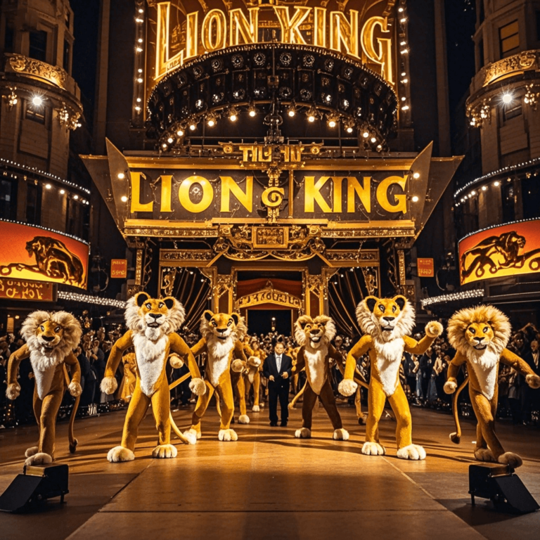 The Lion King Musical Debuts in 1997, Revolutionizing Broadway Theater ...
